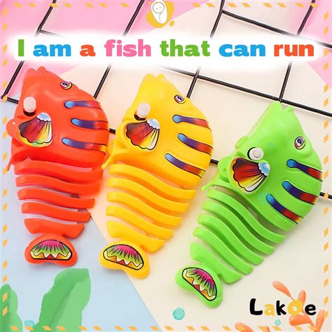 【cod】 Fish Toys Clockwork Swinging Fish Running Can Swing Tail Pool