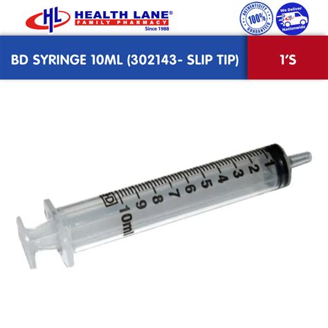 Bd Syringe 10ml 1s Shopee Malaysia