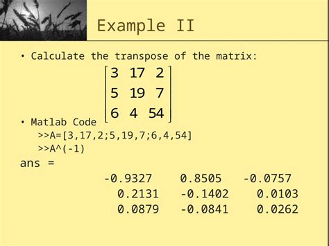 PPT MATLAB Programming I Joy Outline Examples What Is Matlab History Characteristics