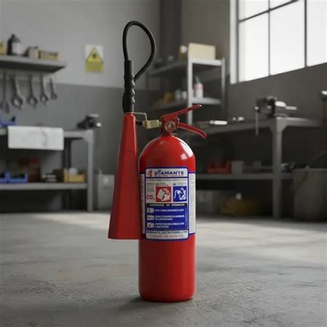 Extintor Co2 6kg 1 Ano Kit De Instalação Semi Novo Parcelamento