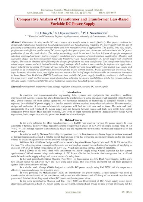 Pdf Comparative Analysis Of Transformer And Transformer · Pdf Filecomparative Analysis Of