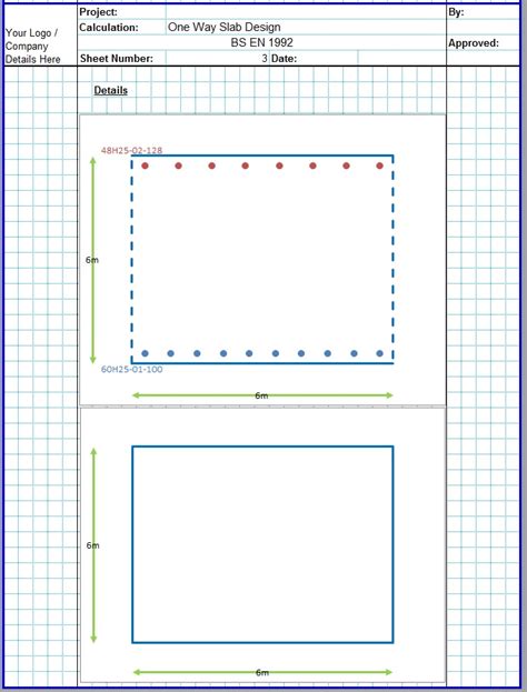 Slab Design Excel Sheet CivilWeb Spreadsheets