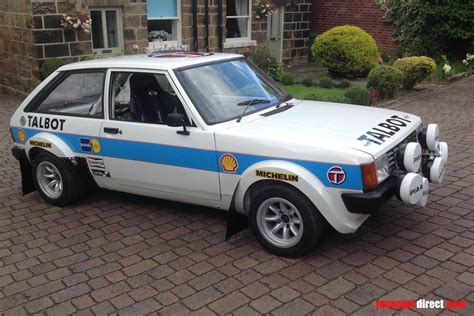 Talbot Lotus Sunbeam Gp 2 Rally Car