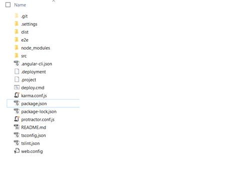 Nodejs Azure Deployment Option With Angular 5 Application Not Compile And Build In Continuous