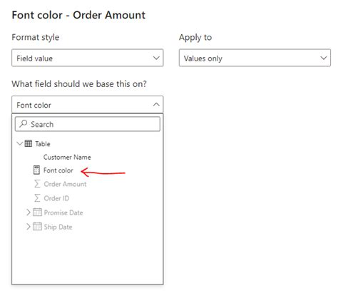 Solved Conditional Formatting Table Microsoft Fabric Community