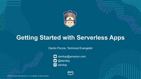 Getting Started With Serverless Apps Speaker Deck