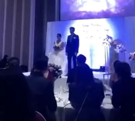 Groom Shows Footage Of Bride Cheating During Wedding