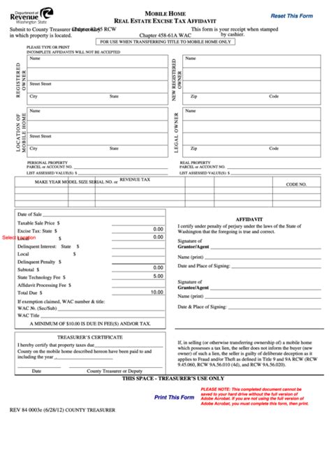 Real Property Transfer Tax Affidavit Form AffidavitForm Net