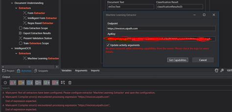 Machine Learning Extractor Problem Community Uipath Community Forum