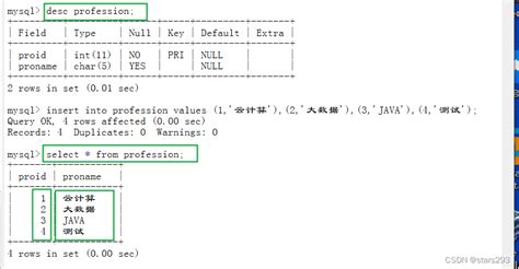 mysql基本操作命令和数据表高级操作 mysql create table like csdn博客