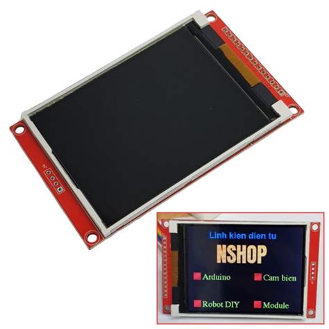 Màn Hình Lcd Tft 3 2 Inch Ili9341 Giao Tiếp Spi Nshop