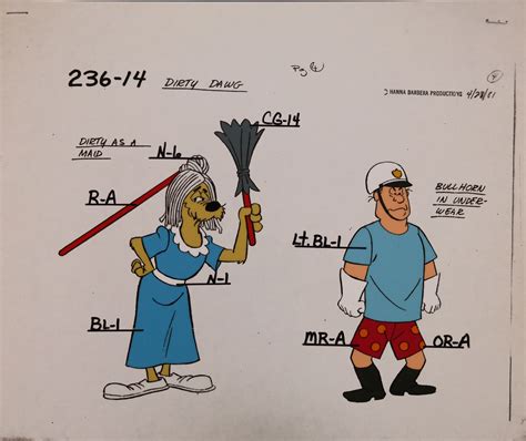 Dirty Dawg Model Cel Id Jandirtydawg Van Eaton Galleries