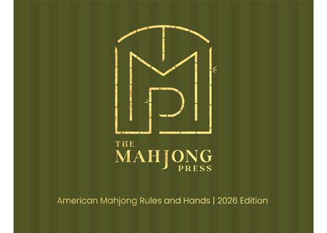 2026 American Mahjong Card Annual Edition