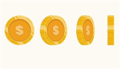 어두운 배경에 금화 세트 게임 ui 요소 프리미엄 벡터