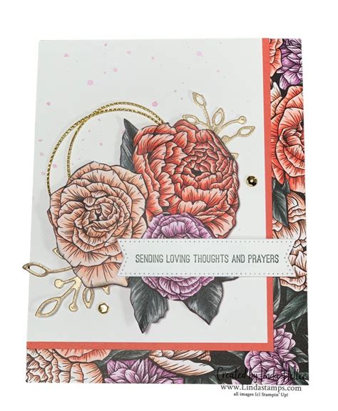 Video Offset Layout Faux Mitered Corner Linda Heller Stamping School