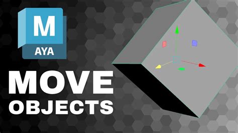 How To Move Objects In Maya Tutorial Youtube
