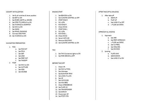 Citation Cj4 Checklist Pdf Aviation Aircraft