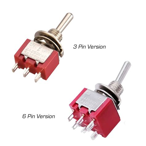 Toggle Switch 3 Position Momentary Proptronix