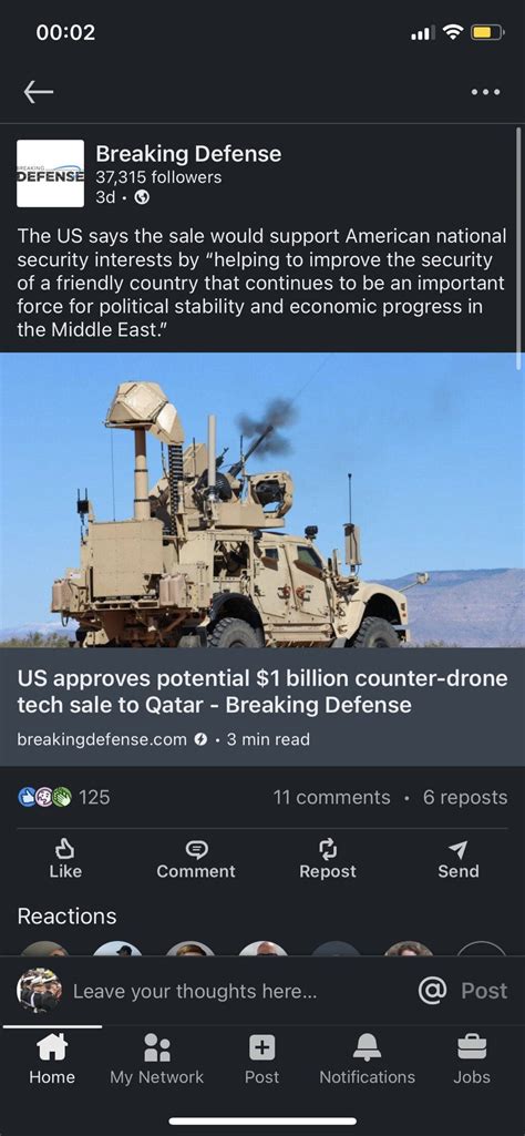 Posting Your Marketing Pitch In The Linkedin Good Enough For Uscentcomm Rnoncredibledefense