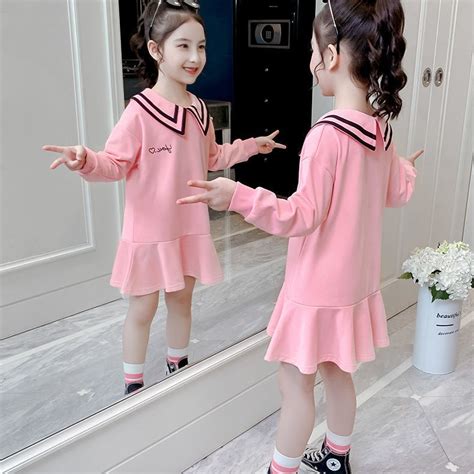 2020ใหม่ต่างประเทศเจ้าหญิงกระโปรงสาวเสื้อผ้าเด็กเสื้อกันหนาวกระโปรง