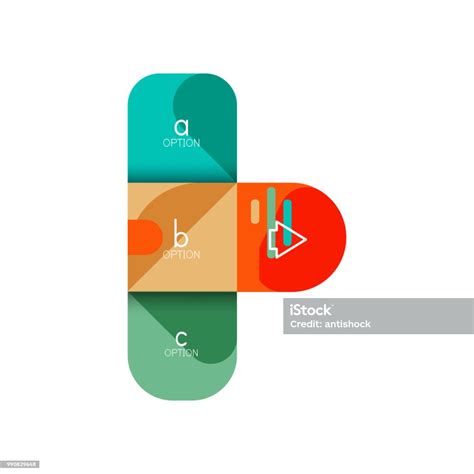 인포 그래픽 옵션 및 단계적으로 둥근된 사각형 차트 그래프 옵션 부품 프로세스 다이어그램의 요소 0명에 대한 스톡 벡터 아트 및 기타 이미지 Istock