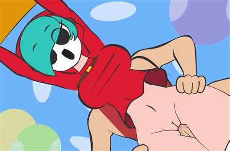 Minuspal Peachypop34 Shy Gal Mario Series Nintendo Ass Grab