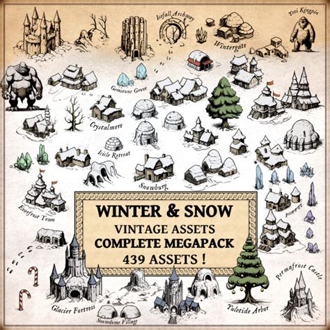 Wonderdraft Assets Fantasy Map Assets