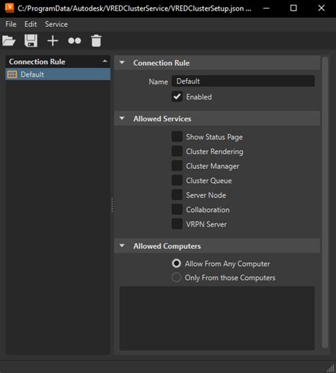 Cluster Setup Tool