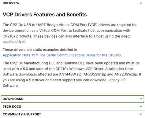 cp2102 usb to uart bridge controller driver download and install in