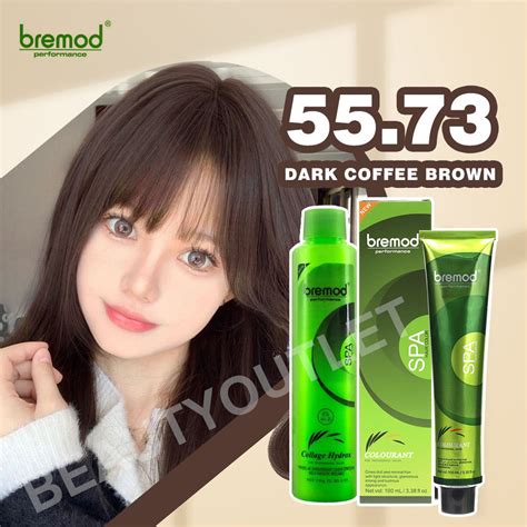 Bremod Performance Hair Color Dark Coffee Brown 55 73 Fashion Colors