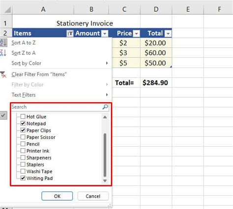 How To Add Sort Button In Excel