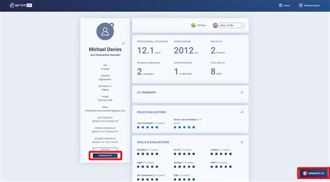 How To Generate A CV In A Few Clicks