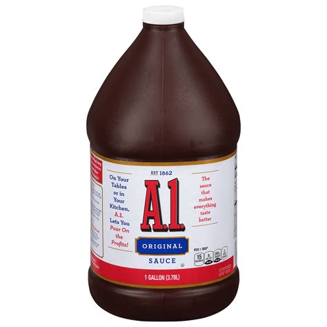 A1 Original Sauce 1 Ga Away From Home