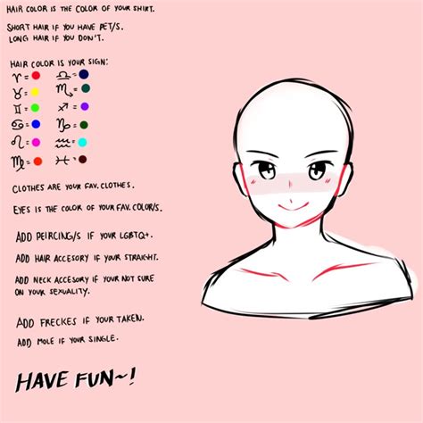 Make An Oc Base On You Creative Drawing Prompts Art Style Challenge Drawing Challenge