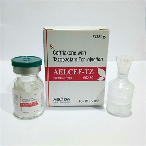 Alcef Tz 562 50 Injections Aelida Healthcare