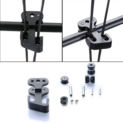 Xlzkj Archery Compound Bow Cable Slide String Splitter Roller Glide Replacement Bow String