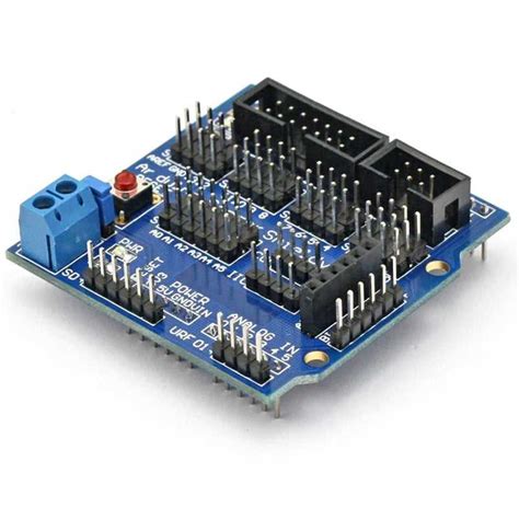 Sensor Shield V50 Pinout Guide For Arduino Projects