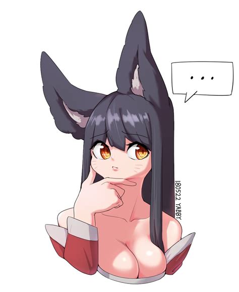 Ahri League Of Legends Drawn By Yabby Danbooru