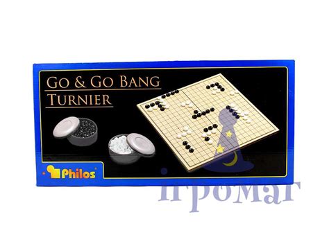 Настольная игра Игра Го. Турнирная. Складное поле / Go & Go Bang Philos ...