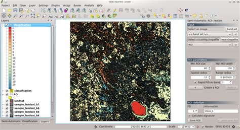 from gis to remote sensing supervised classification using the semi