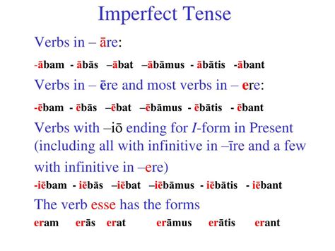Ppt The Latin Verb Powerpoint Presentation Free Download Id1367448