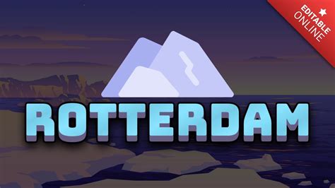 Rotterdam Editable Celeste Game Logo Text Effect Generator