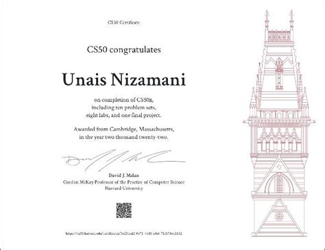 Unais Nizamani On Linkedin Cs50 C Javascript Python Programming