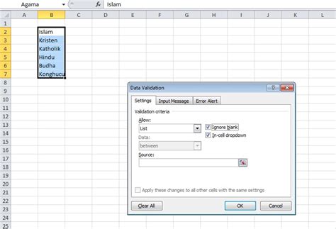 Cara Mudah Membuat Dropdown List Di Excel It