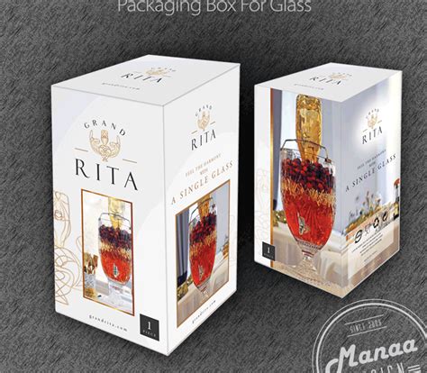 Glassware Packaging Manaa Design