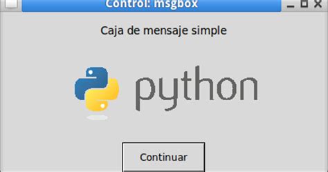 Python Para Impacientes Mostrar Cajas De Mensajes Con EasyGUI