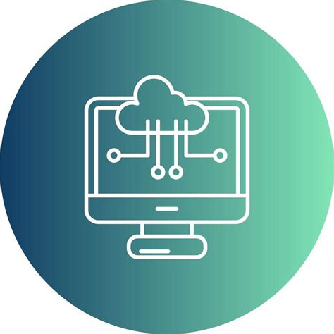 Cloud Computing Vector Icon Vector Art At Vecteezy