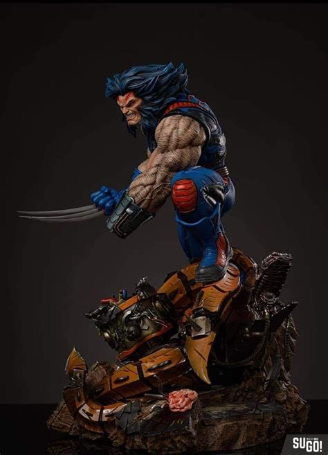 Iron Kite Studios Age Of Apocalypse Weapon X Wolverine 14 Scale Statue