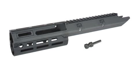 5KU M-Lok Rail Handguard w/ Charging Handle for CYMA MP5 AEG | Octagon Airsoft