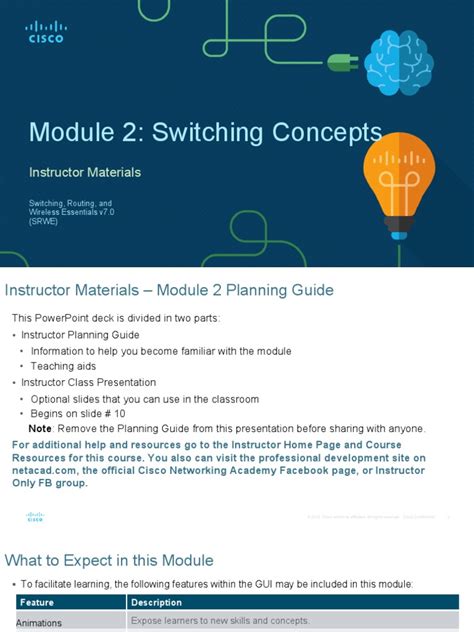 Srwe Module 2 Pdf Network Switch Computer Data